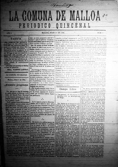 La Comuna de Malloa - Enciclopedia Colchagüina